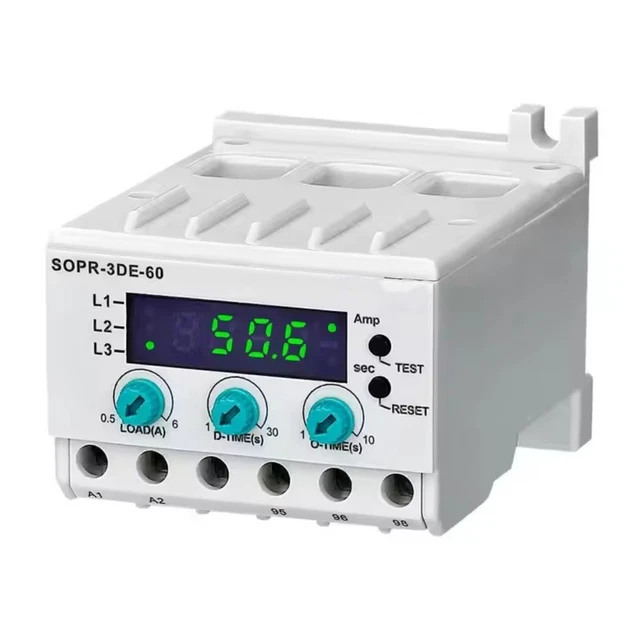 SOPR3DE CURRENT PROTECTION Relay Motor Fault Monitoring 600V Class ...