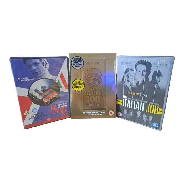 THE ITALIAN JOB Collection [DVD] Original And Remake EUR 10,49 ...