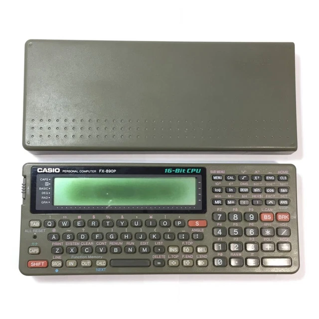 CASIO FX-890P POCKET Computer 16-Bit CPU Function Calculator Junk £140. ...