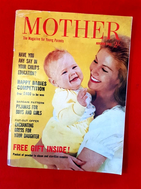 VINTAGE MOTHER - The Magazine for Young Parents : November 1964 £8.99 ...