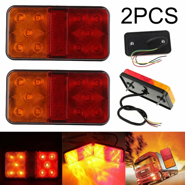 REMORQUE CARAVANE FEUX stop Feux de camion LED indicator Feu arrière £ ...