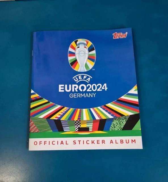 TOPPS UEFA EURO 2024 Germany Official Sticker Album £5.99 - PicClick UK