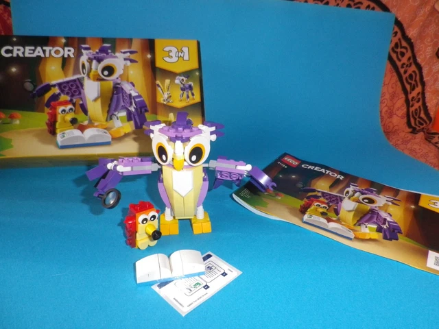 LEGO CREATOR 3-EN-1: Fabuleuses Créatures de la Forêt (31125) EUR 10,00 ...