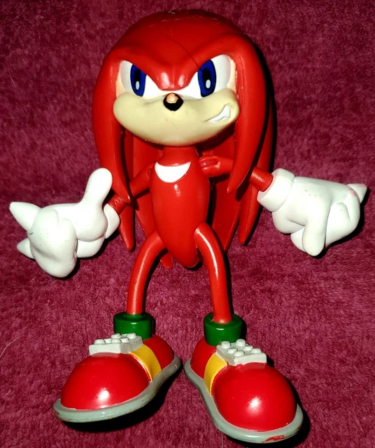 JAZWARES SONIC THE Hedgehog Knuckles the Echidna Super Poser Action ...