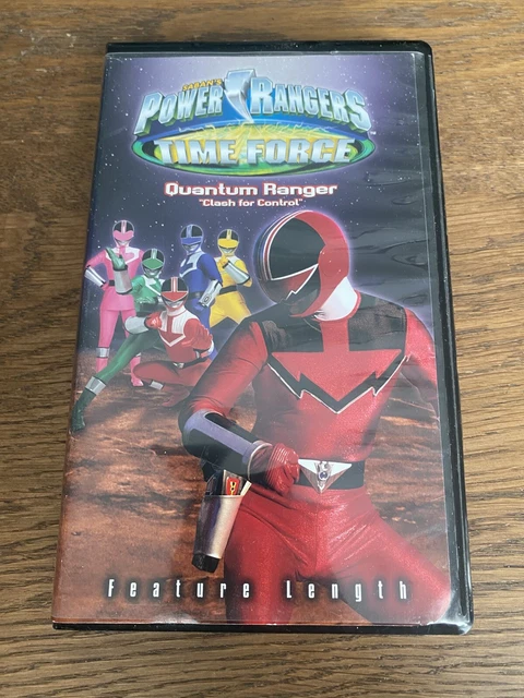 POWER RANGERS TIME Force Quantum Ranger Clash For Control VHS £8.59 ...