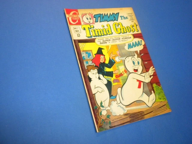 BANDE DESSINÉE TIMID TIMID TTIMMY THE TIMID GHOST #1 Charlton 1967 EUR ...