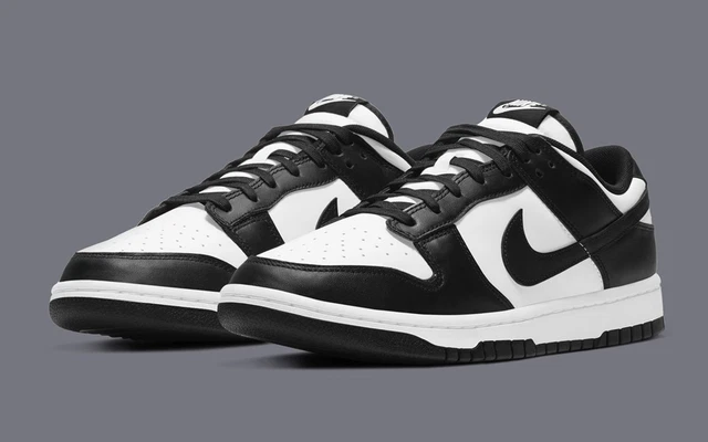 NIKE DUNK LOW Retro Black White Panda DD1391-100 Men's EUR 185,05 ...