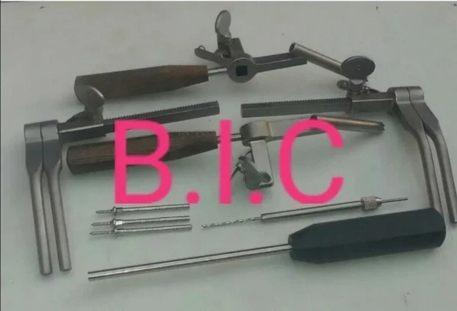 CASPER VERTEBRAL BODY distraction set Distractor Drill Guide ...