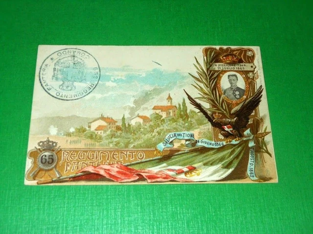 CARTOLINA MILITARIA - 65° Reggimento Fanteria 1910 ca. EUR 9,99 - PicClick FR
