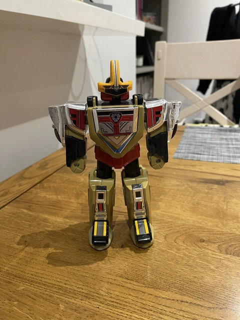 2000 BANDAI VINTAGE Power Rangers Time Force Shadow Rosso Megazord 10 ...
