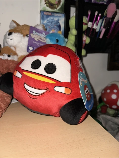 DISNEY SQUISHMALLOW VERY RARE Lightning McQueen Cars 8 Inch Plush Toy ...