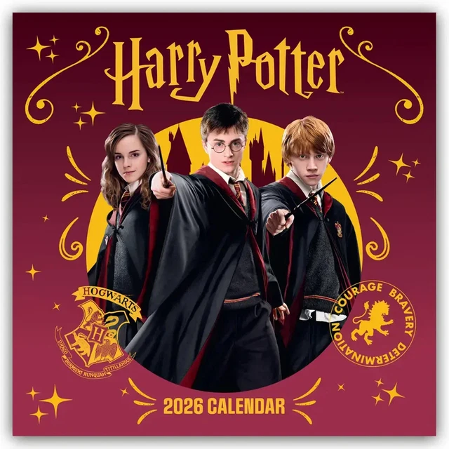 HARRY POTTER - Offizieller Kalender 2026 - Wandkalender | Kalender | 14 ...