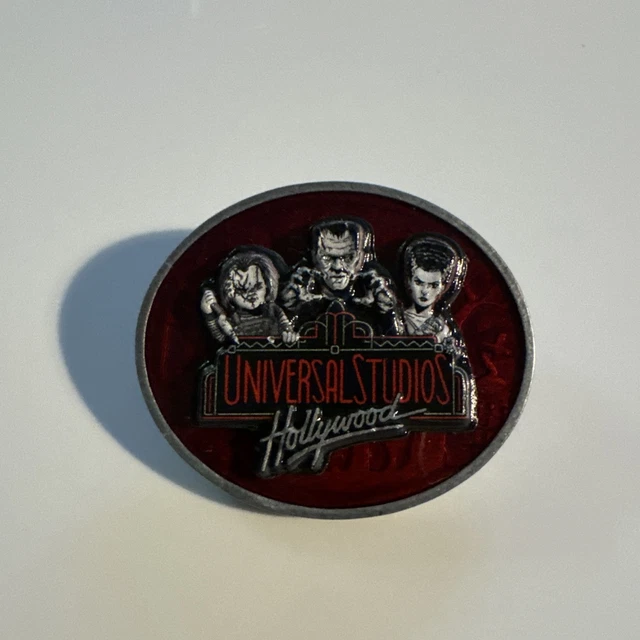 UNIVERSAL STUDIOS HOLLYWOOD Horror Enamel Pin - Chucky Frankenstein ...