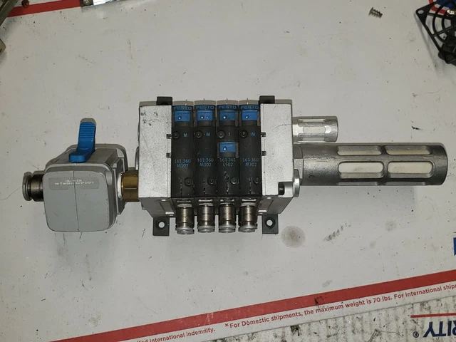FESTO CPV14-VI PNEUMATIC Valve Terminal Manifold ASY-1406 W/S 1058489 ...