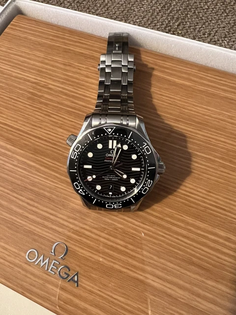 OMEGA SEAMASTER DIVER 300M Co-Axial Mens Watch -Black- £3,400.00 ...