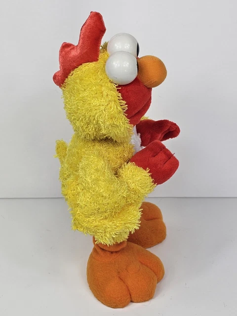 SESAME STREET CHICKEN Dance Elmo Singing Dancing Elmo Fisher Price 2001 ...
