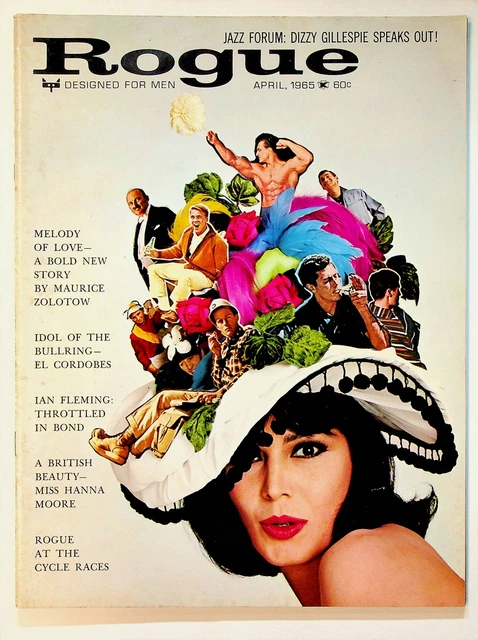 ROGUE FOR MEN/DESIGNED for Men Magazine 1st Series Vol. 10 #2 VG 1965 £ ...