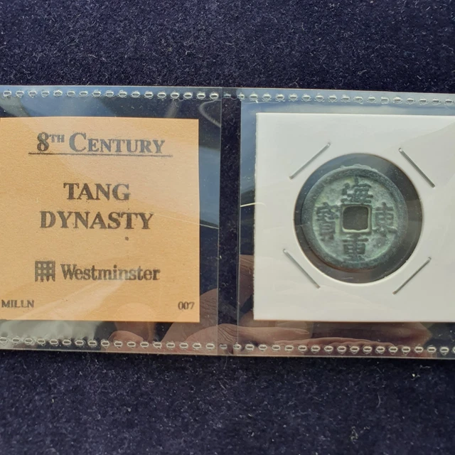 OLD CHINA TANG Dynasty Antique Chinese Cast Bronze Cash Coin £49.99 ...