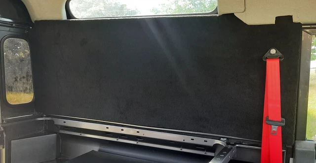 LAND ROVER DEFENDER 200 TDi 90 hard top side panels trim # carpet ...