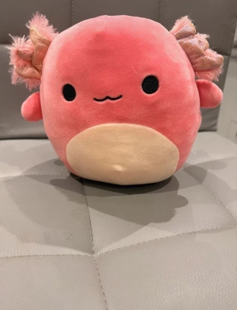 SQUISHMALLOWS ARCHIE THE Axolotl Hot Pink 7.5" Kelly Toy Axo £14.54 ...