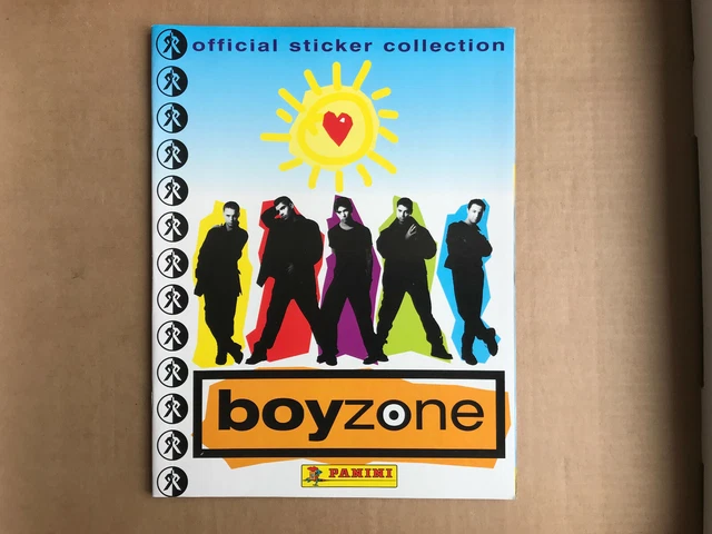 PANINI BOYZONE EMPTY STICKER ALBUM 1996 boy zone £29.99 - PicClick UK