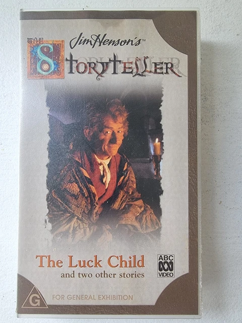 RARE VHS : Storyteller "The Luck Child" Jim Henson $25.00 - PicClick AU