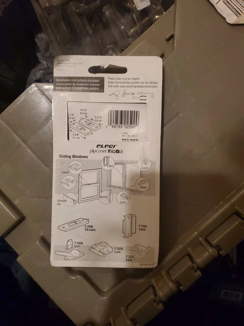 PRIME-LINE PRODUCTS F 2599 Spring Loaded Sliding Window Tilt Latch ...