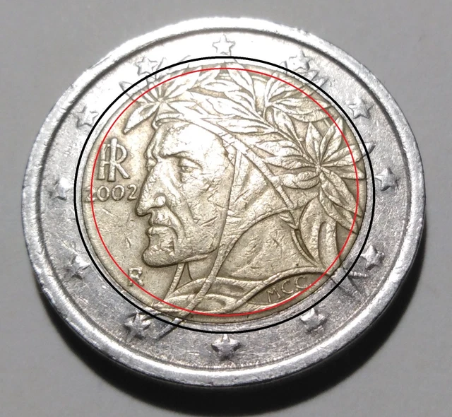 Moneda 2 Euro Rara