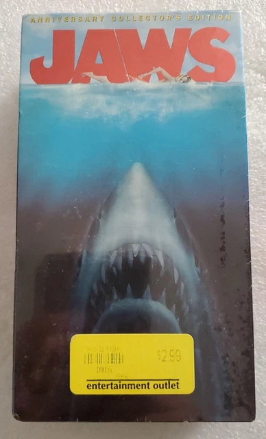 JAWS VHS ANNIVERSARY Collectors Edition Double Pack 2 VCR Tape Set EUR ...