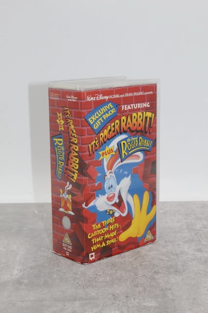 ITS ROGER RABBIT + Who Framed Roger Rabbit Double VHS Exclusive Gift ...