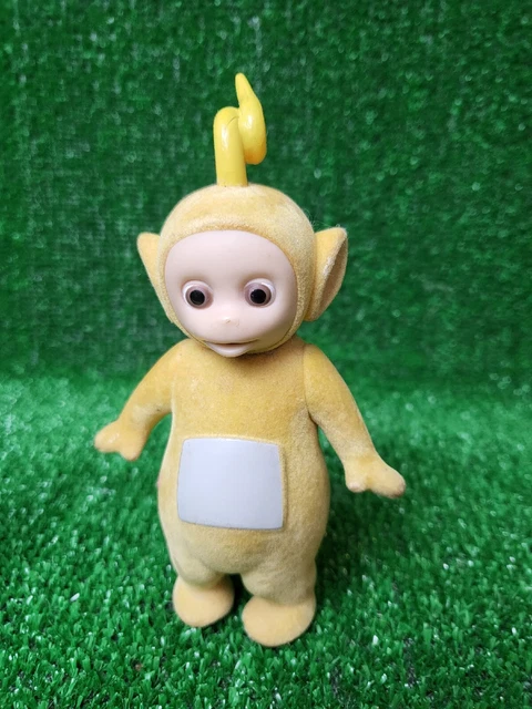 ORIGINAL TELETUBBIES LALA 5 Inch Flocked Action Figure Vintage £9.49 ...