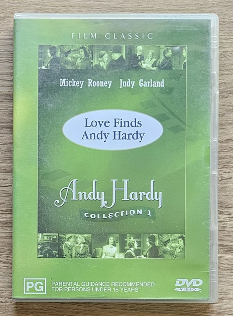 ^ ANDY HARDY Collection 1: Love Finds Andy Hardy ~ DVD ~ Region 4 ~ PAL ...