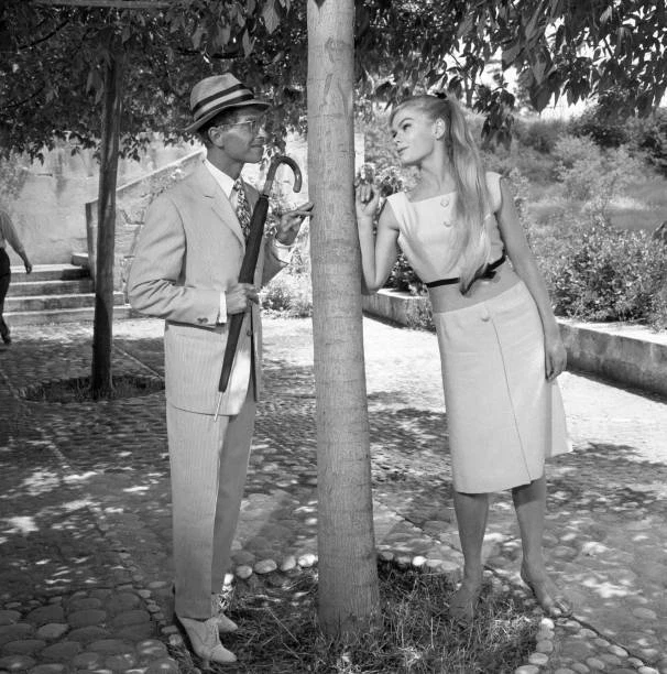 DARRY COWL AND Tania Beryl filming 'The Abominable Man of Cust- 1962 ...