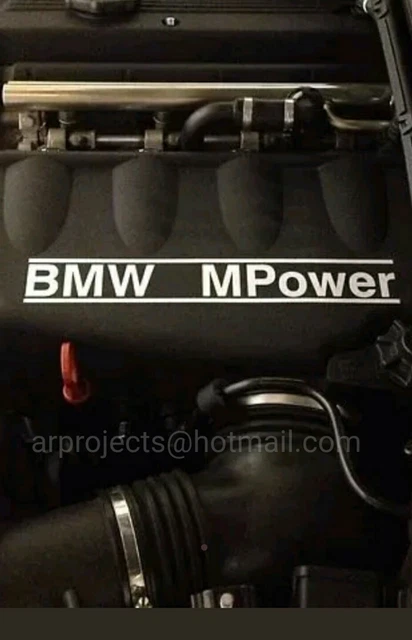 BMW M POWER sticker airbox decal BMW M3 E30 M3 E92 M3 E39 M5 £9.99 ...