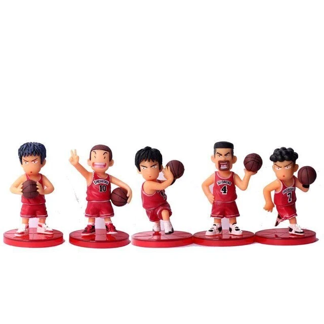 FIGURINE SLAM DUNK Slam Dunk Mini taille Shohoku Team 5 personnes EUR ...