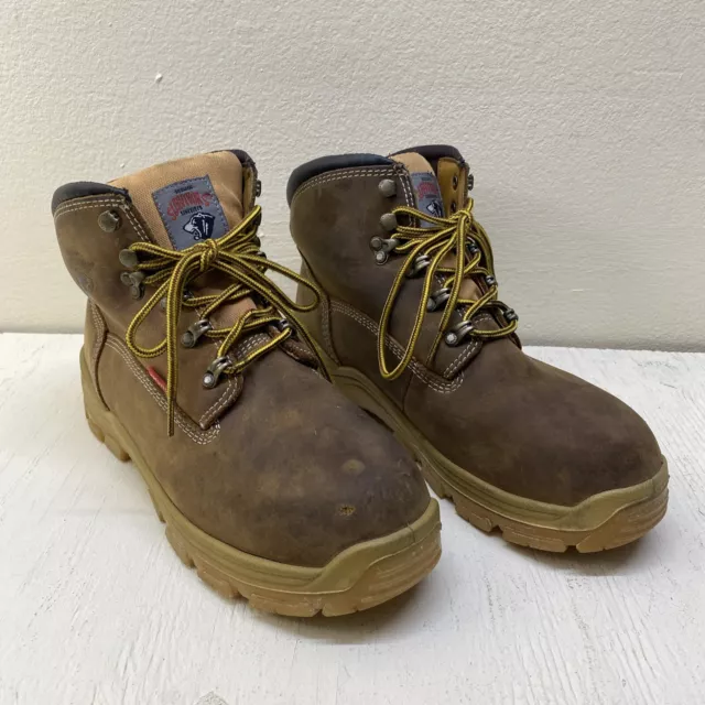 HERMAN SURVIVORS MEN'S Boulder Waterproof 6" Steel Toe Work Boots- MENS ...