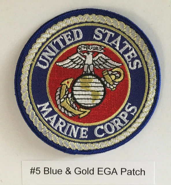 USMC MARINE EGA Globe & Anchor 4 pouces patch #5 (SOI Infantry Grunt ...