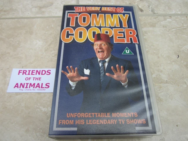 TOMMY COOPER COMEDIAN VHS video tape 100% goes to FOTA Charity £5.00 ...