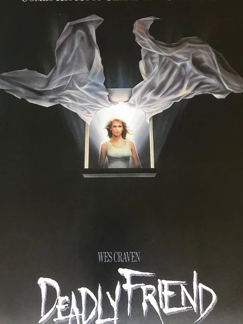 MOVIE POSTER WES Craven's Deadly Friend 430mm x 640mm EUR 4,72 ...