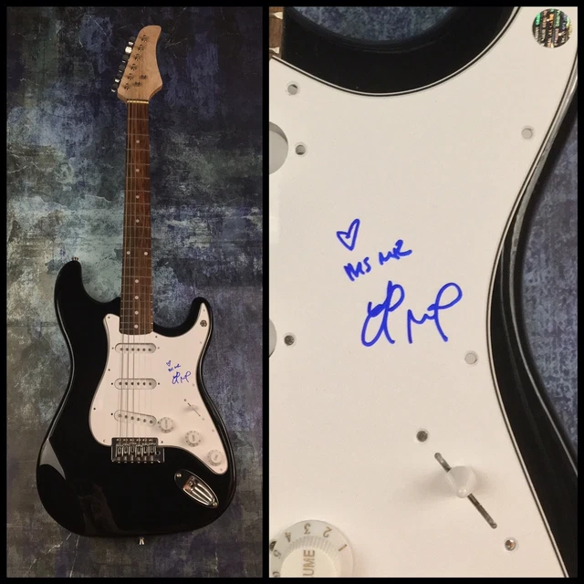 GFA LIZZY PLAPINGER Duo MS MR Signed Autograph Electric Guitar B COA ...