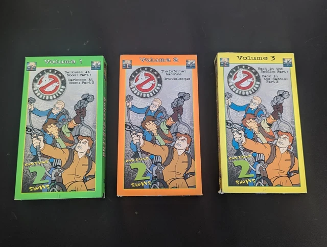 EXTREME GHOSTBUSTERS (VHS 1998) Volumes 1 2 3 Set Columbia/ Tri Star ...