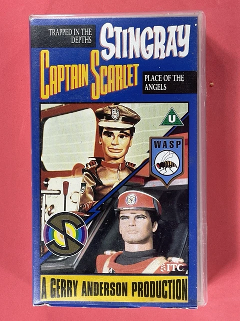 CAPTAIN SCARLET, STINGRAY VHS VIDEO Tape Gerry Anderson £5.90 - PicClick UK