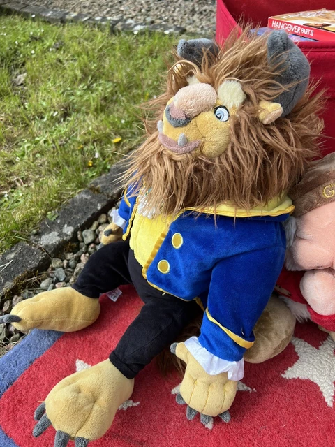 DISNEY STORE BEAUTY And The Beast Large Beast Soft Plush Toy 20 ...