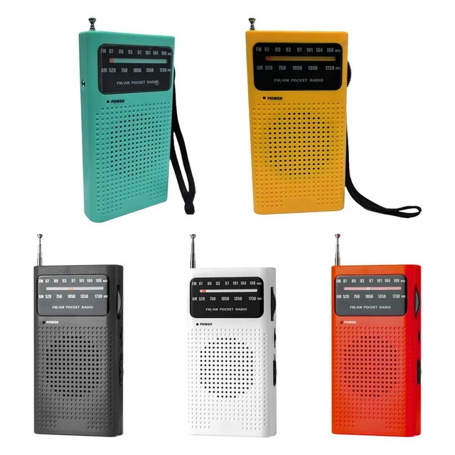 FULL BAND AM FM Radio Battery Powered Portable Pointer Radio= £9.05 ...