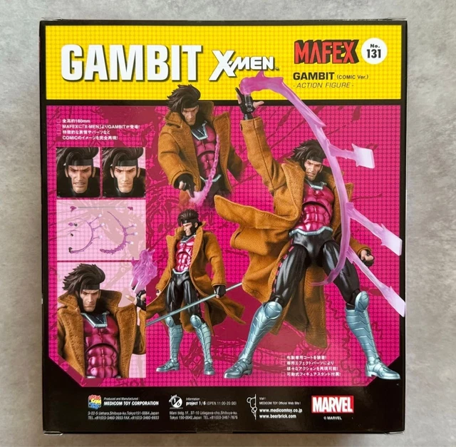 MEDICOM TOY MAFEX No.131 X-MEN GAMBIT Comic Variant Ver. Figura de ...