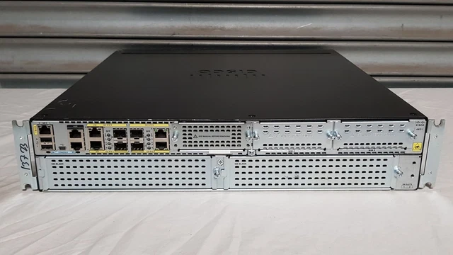 CISCO ISR4451-X/K9 V07 Integrated Services Router with Rack Ears £54.99 ...