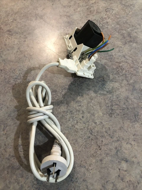 MIELE DISHWASHER POWER cord plug 06733140 (bx-13) $60.00 - PicClick AU