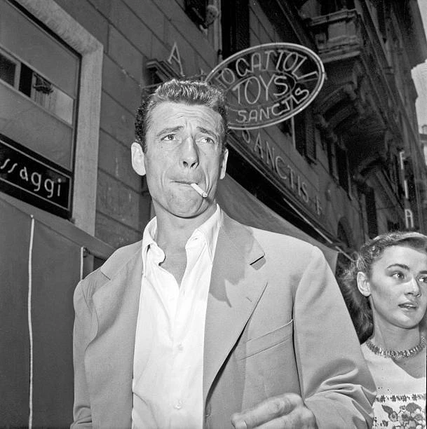 ITALIAN BORN FRENCH Actor And Singer Yves Montand 1 Film Star Old Photo ...