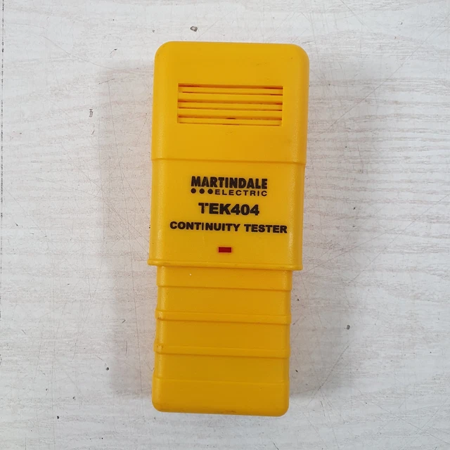 MARTINDALE TEK404 CONTINUITY Tester - O10 £19.97 - PicClick UK