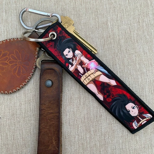NEW MY HERO Academia Momo Yaoyorozu Creati Fabric Keychain £14.26 ...